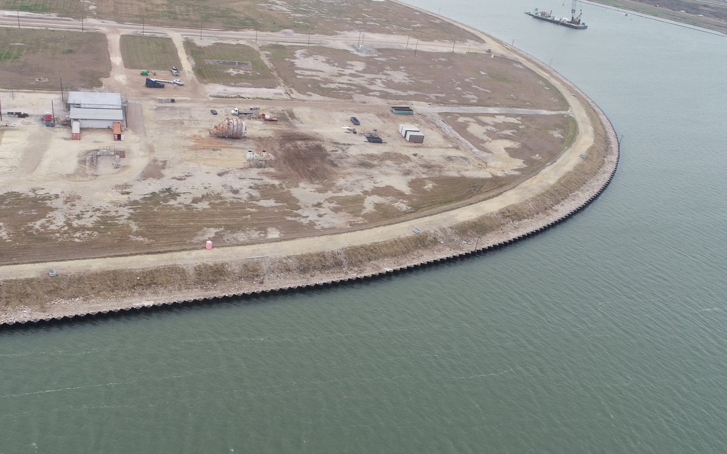 McCarthy Undertakes Harbor Levee Stabilization Project