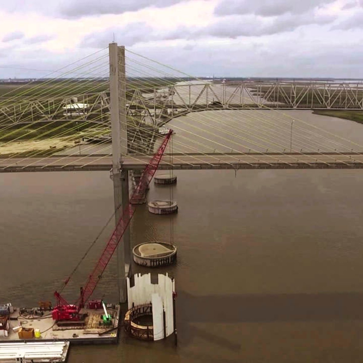 State Highway 73 Rainbow Bridge Construction