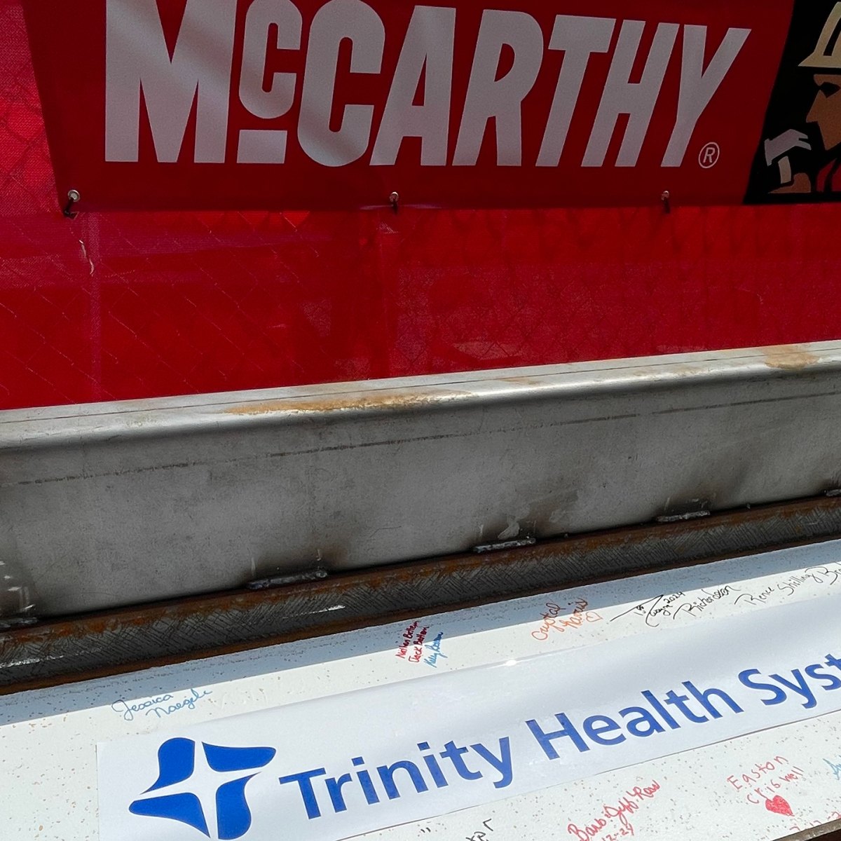 St. Clairsville celebrates new hospital progress with beam signing ...