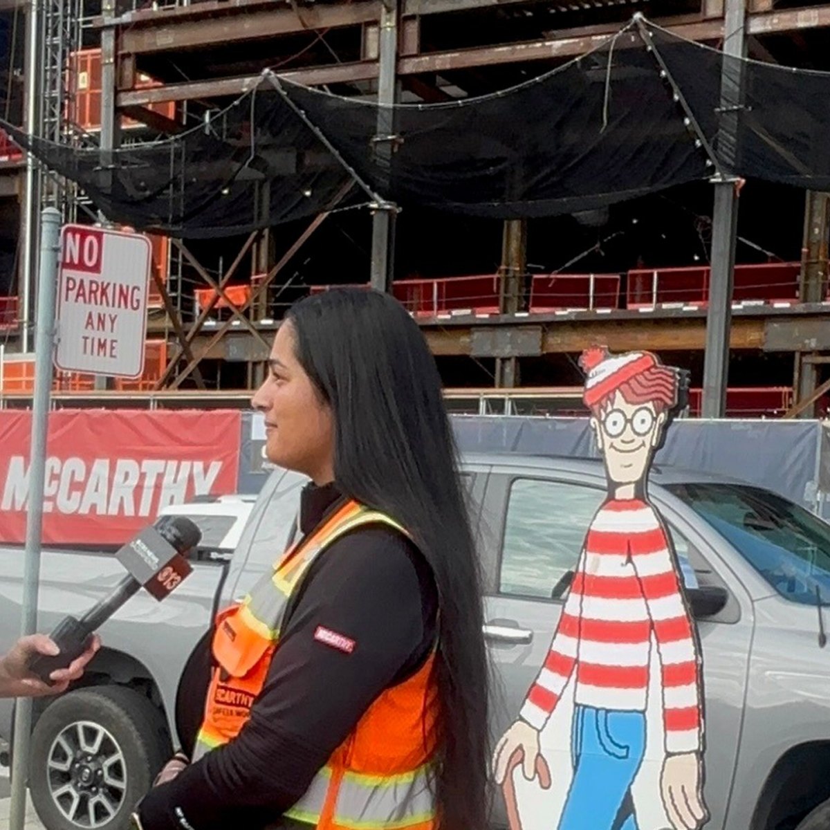 Crews hide 'Waldo' character in UC Davis Medical Center construction ...