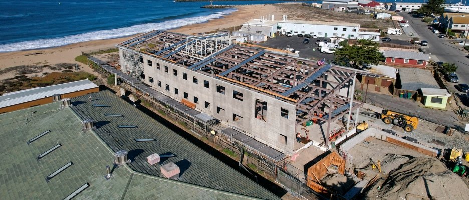 Topping Out on Monterey Bay Aquarium Research Institute