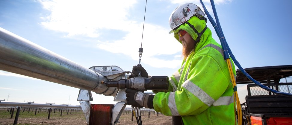 McCarthy Works on Double Black Diamond Solar Project