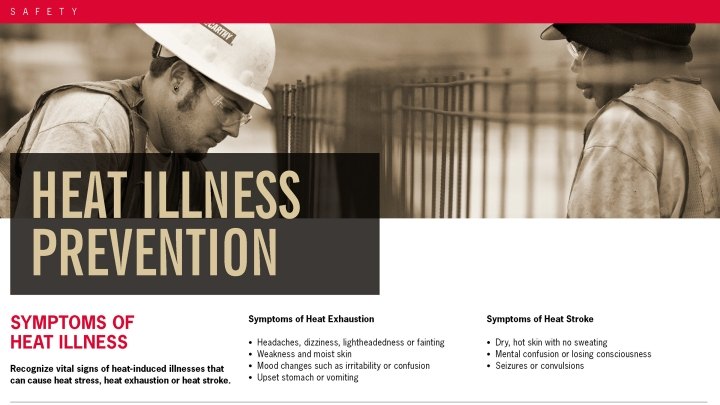 Know the Symptoms of Heat-Related Illnesses - McCarthy