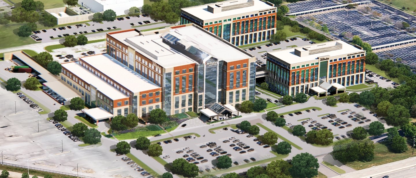 Groundbreaking at Houston Methodist Cypress Campus