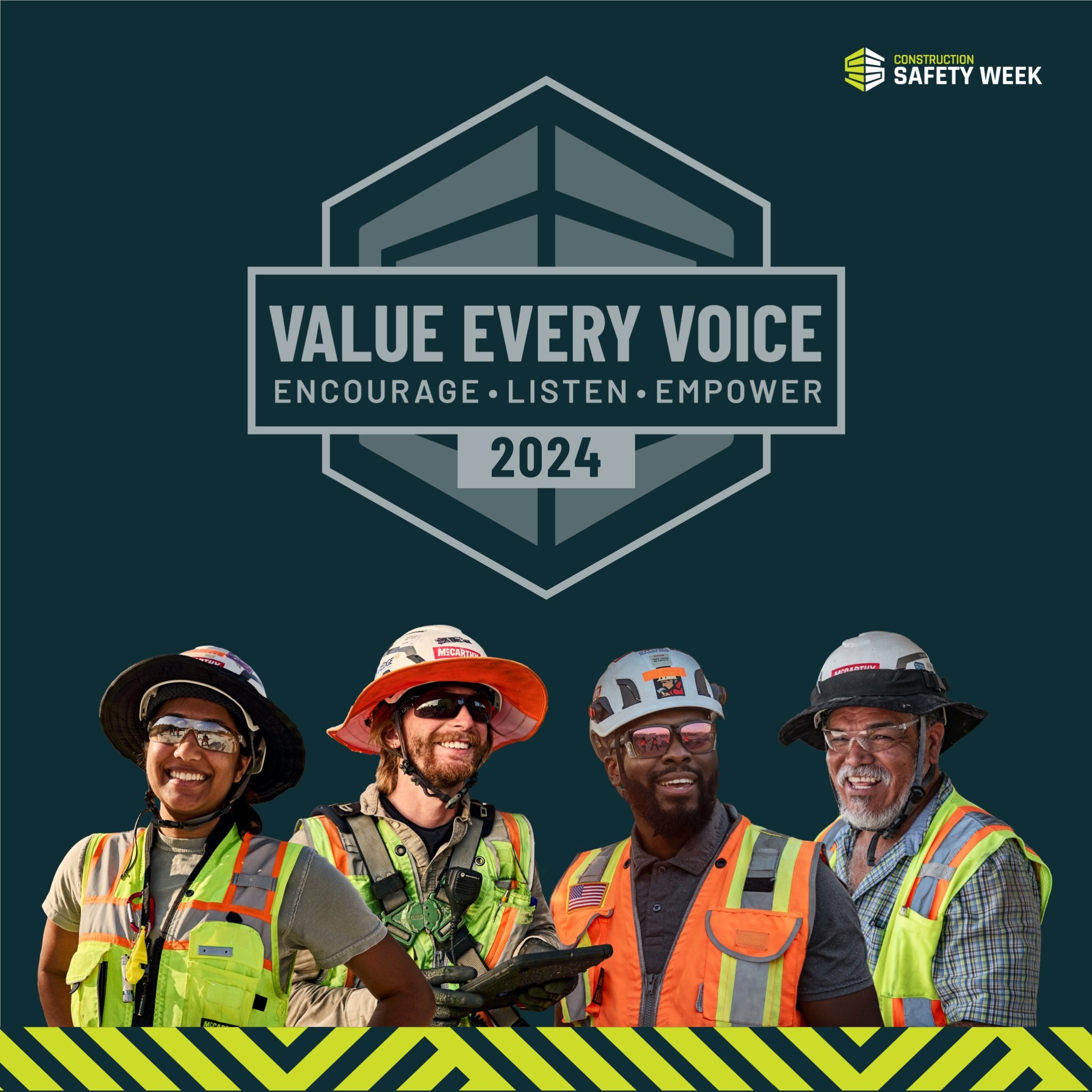 Value Every Voice: Construction Safety Week 2024 | McCarthy