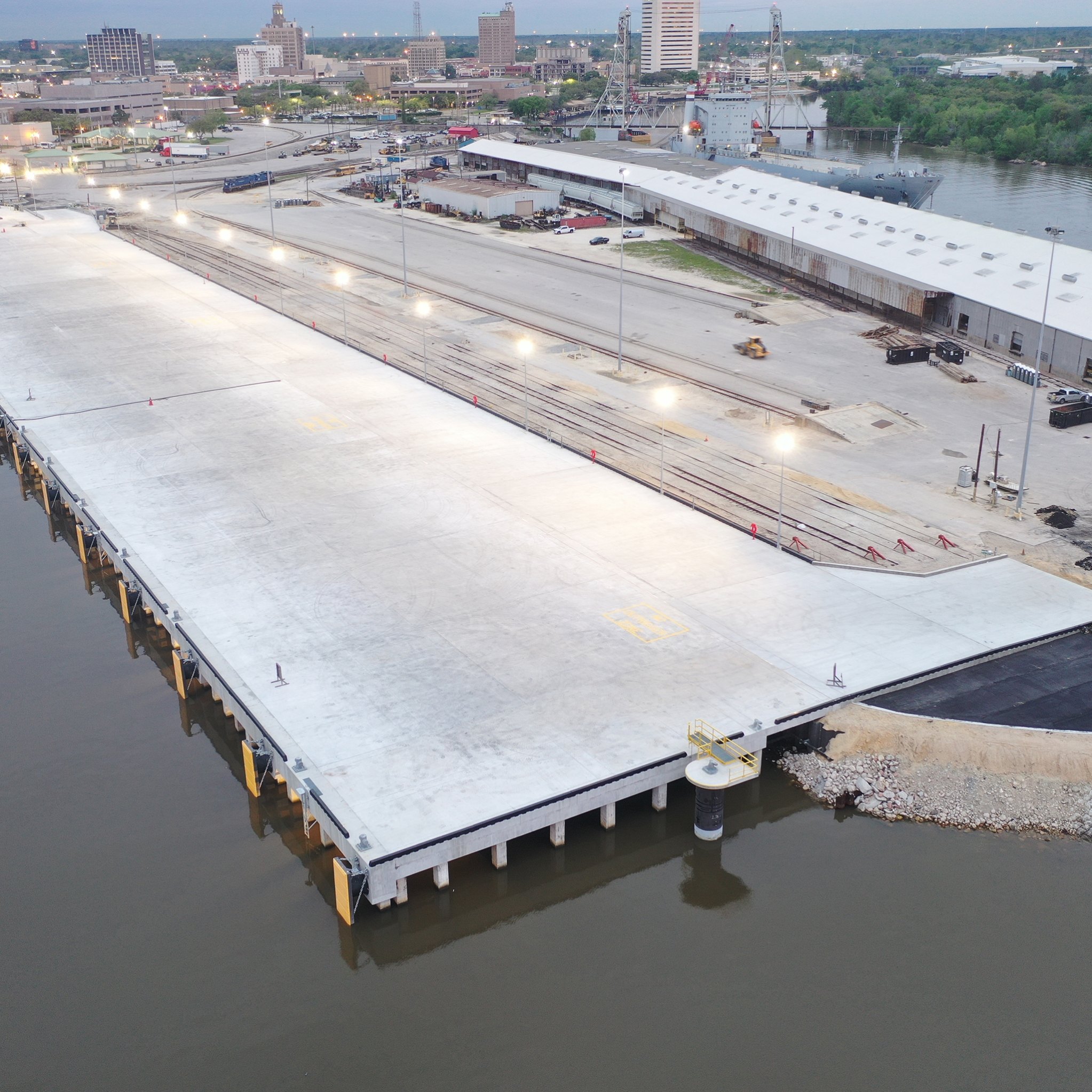 McCarthy Completes New Port of Beaumont Main Street Terminal | McCarthy