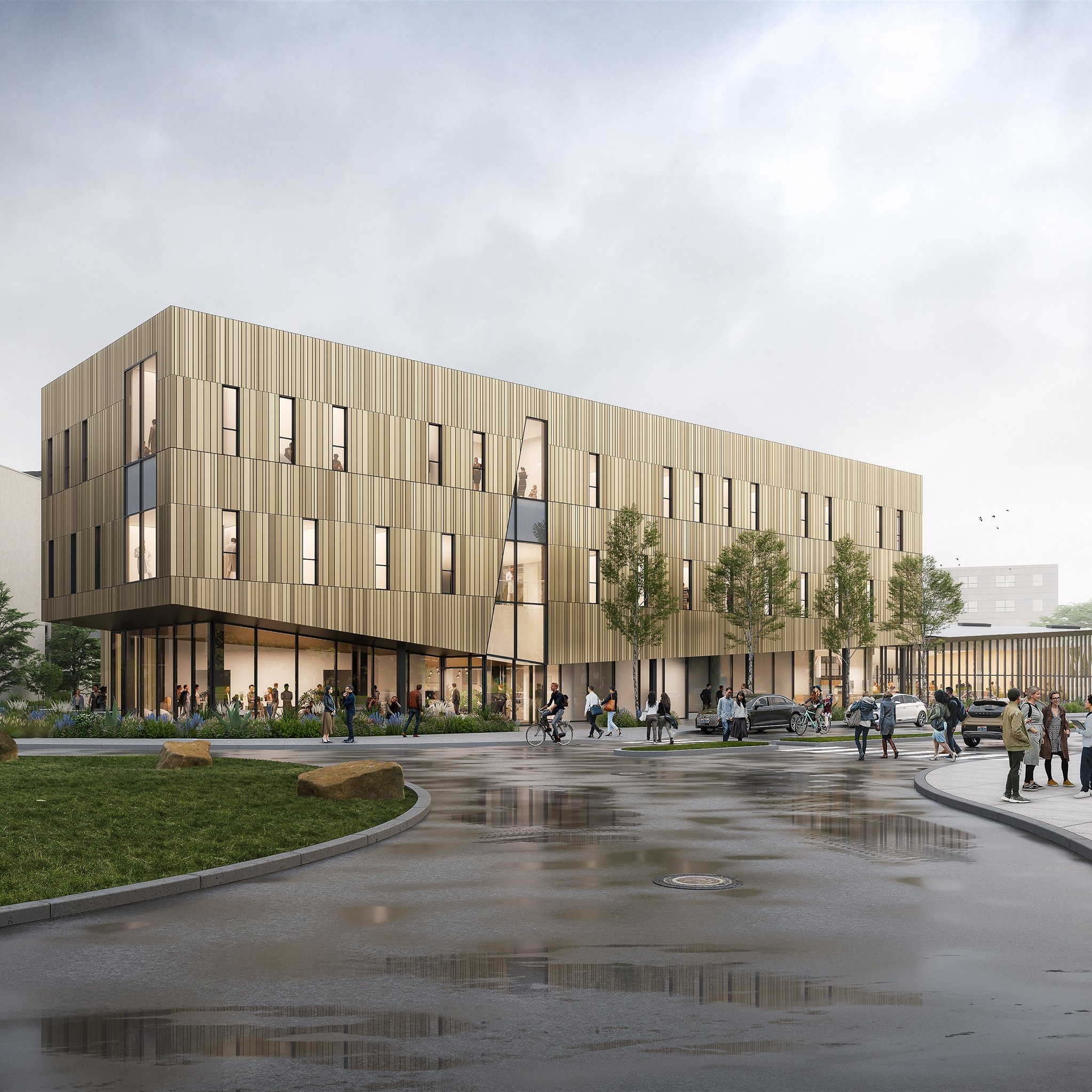 West Grove Commons in Yerba Buena Dining Hall / Health Center | McCarthy