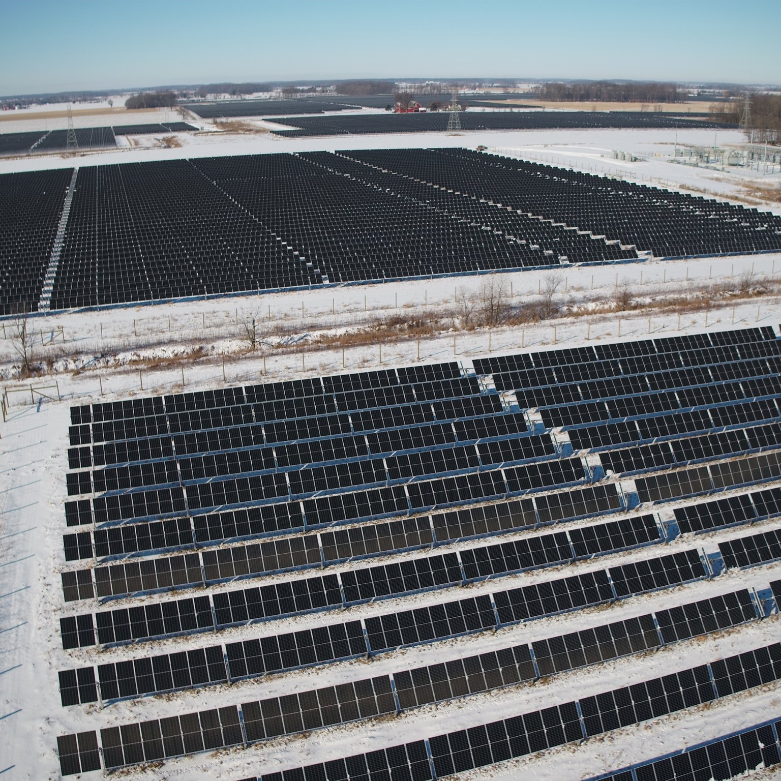 Michigan’s Largest Solar Farm in Shiawassee County